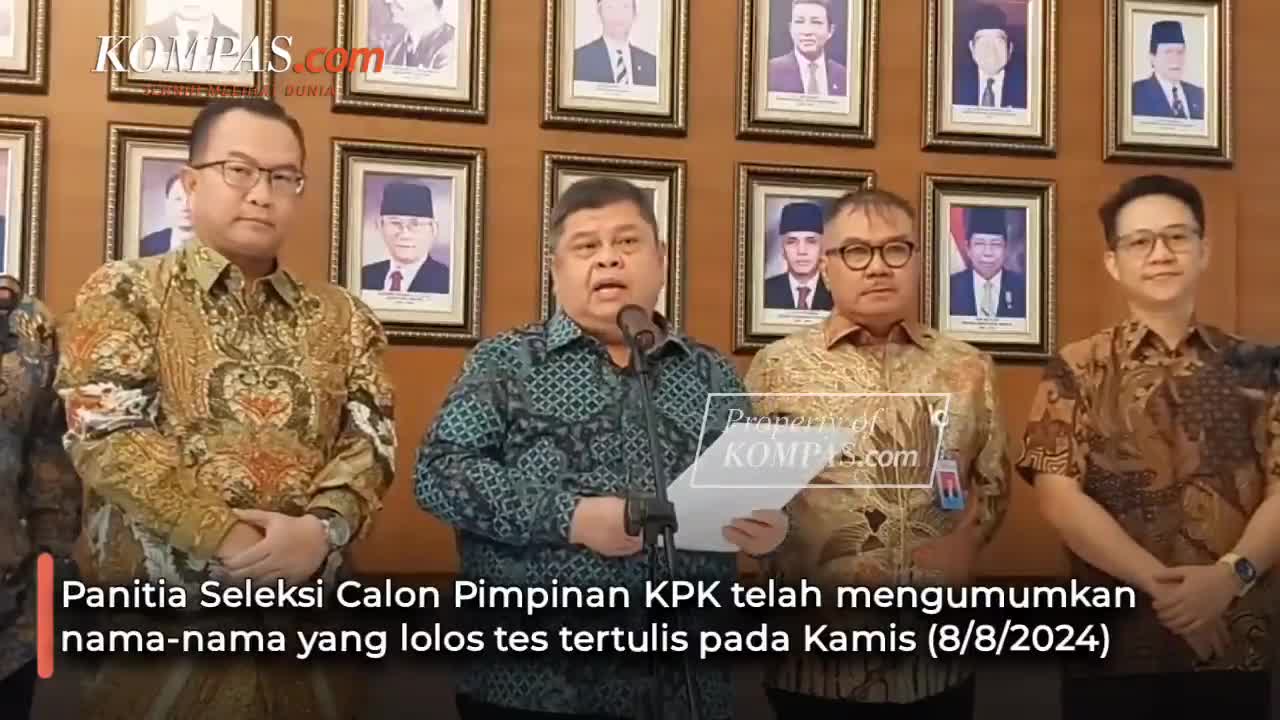 Berita Terkini Harian Calon Pimpinan Kpk Periode 2024 2029 Terbaru Hari Ini - Kompas.com