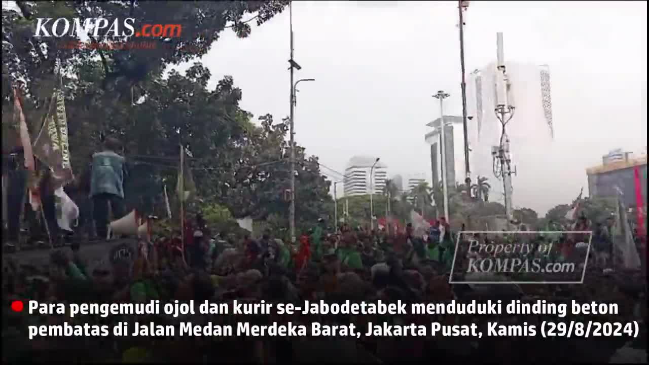 Berita Terkini Harian Ojol Dan Kurir Se Jabodetabek Demo Terbaru Hari Ini - Kompas.com