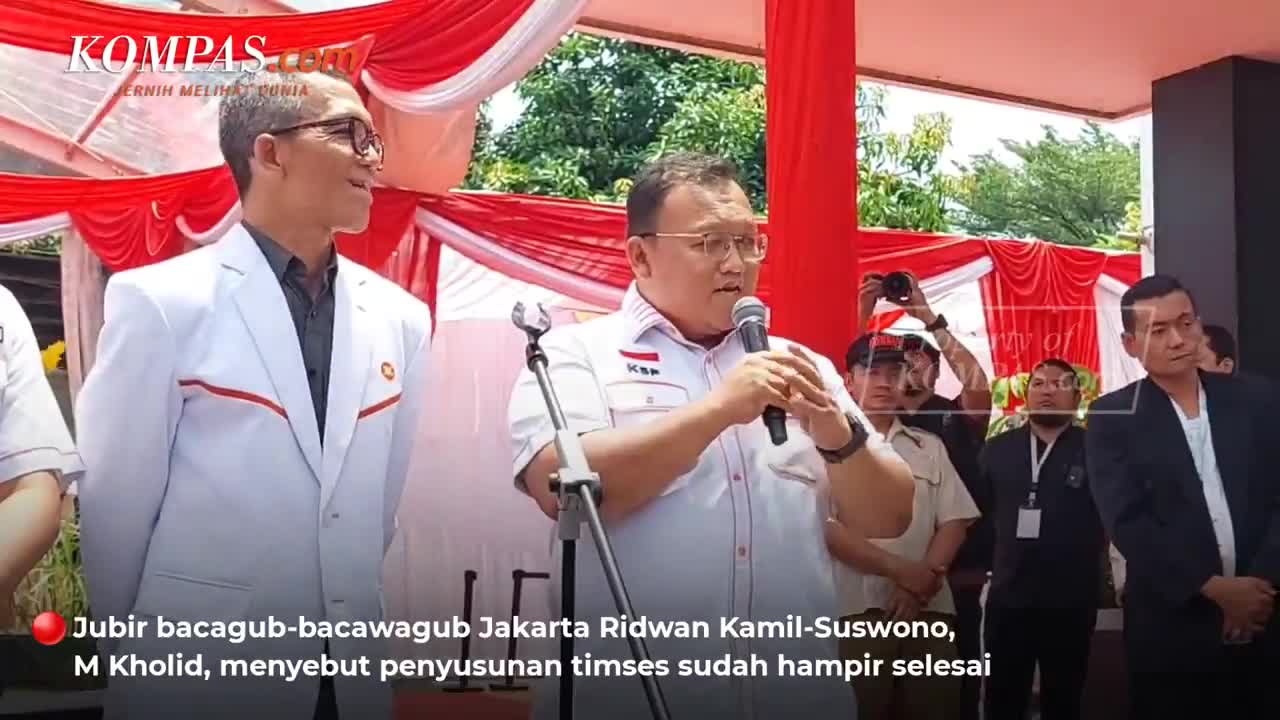 Berita Terkini Harian Struktur Timses Ridwan Kamil Dan Suswono Terbaru Hari Ini - Kompas.com