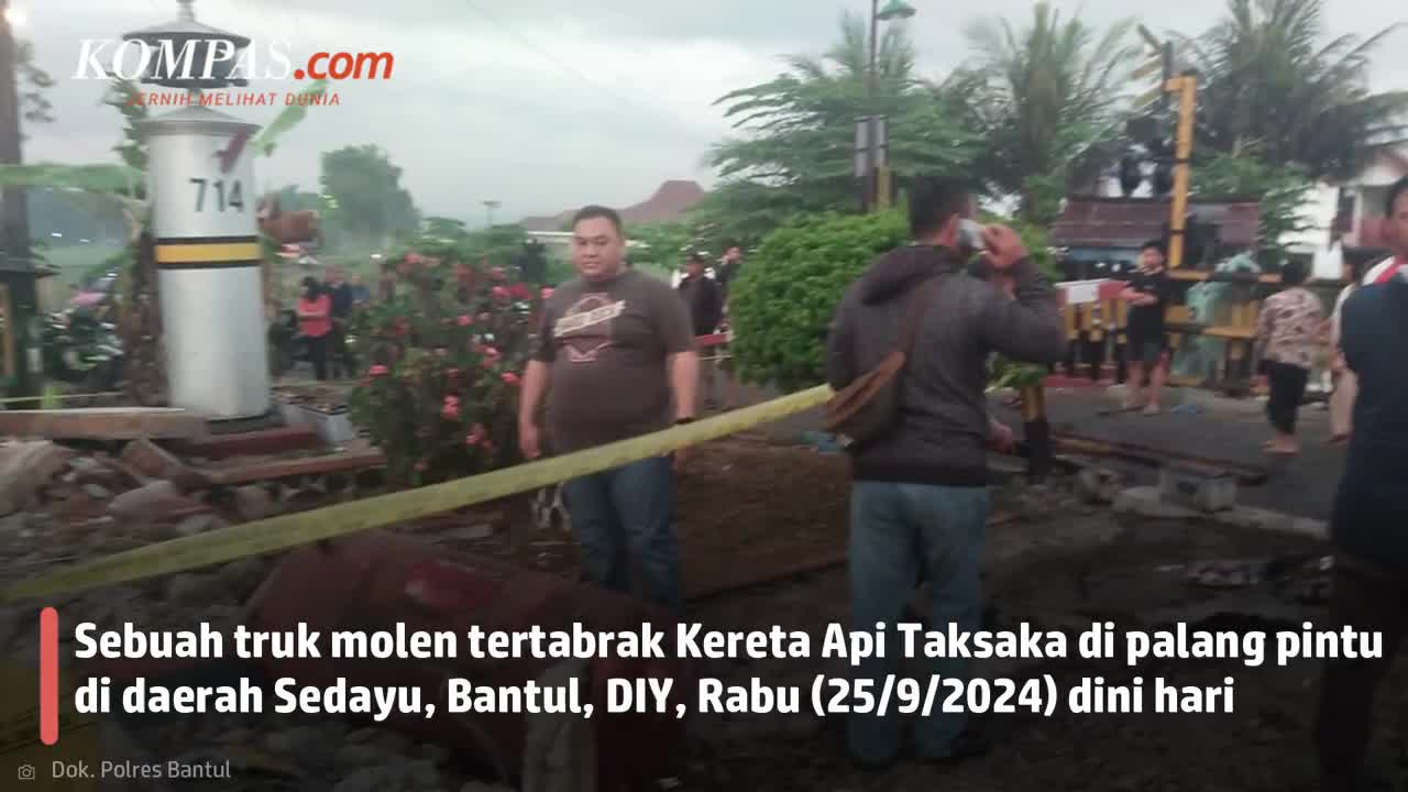 Berita Terkini Harian Kronologi Tabrakan Kereta Taksaka Dan Truk Terbaru Hari Ini - Kompas.com