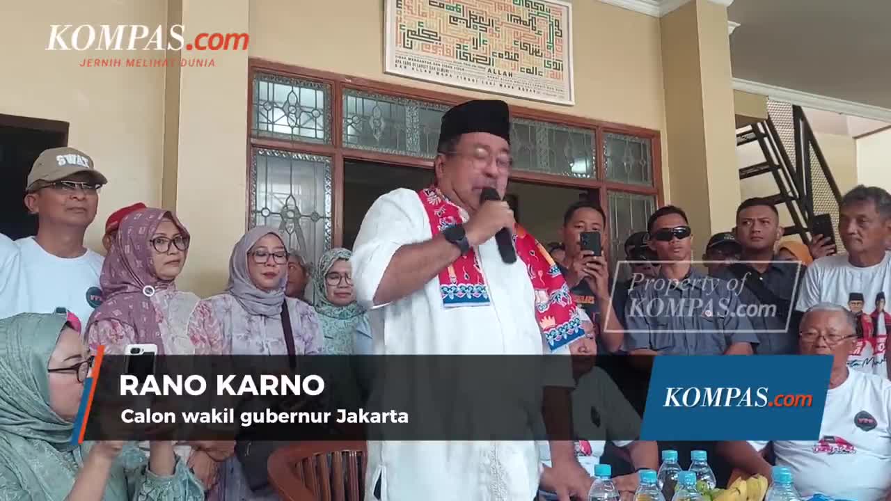 Berita Harian Rano Karno Kampanye Terbaru Hari Ini - Kompas.com