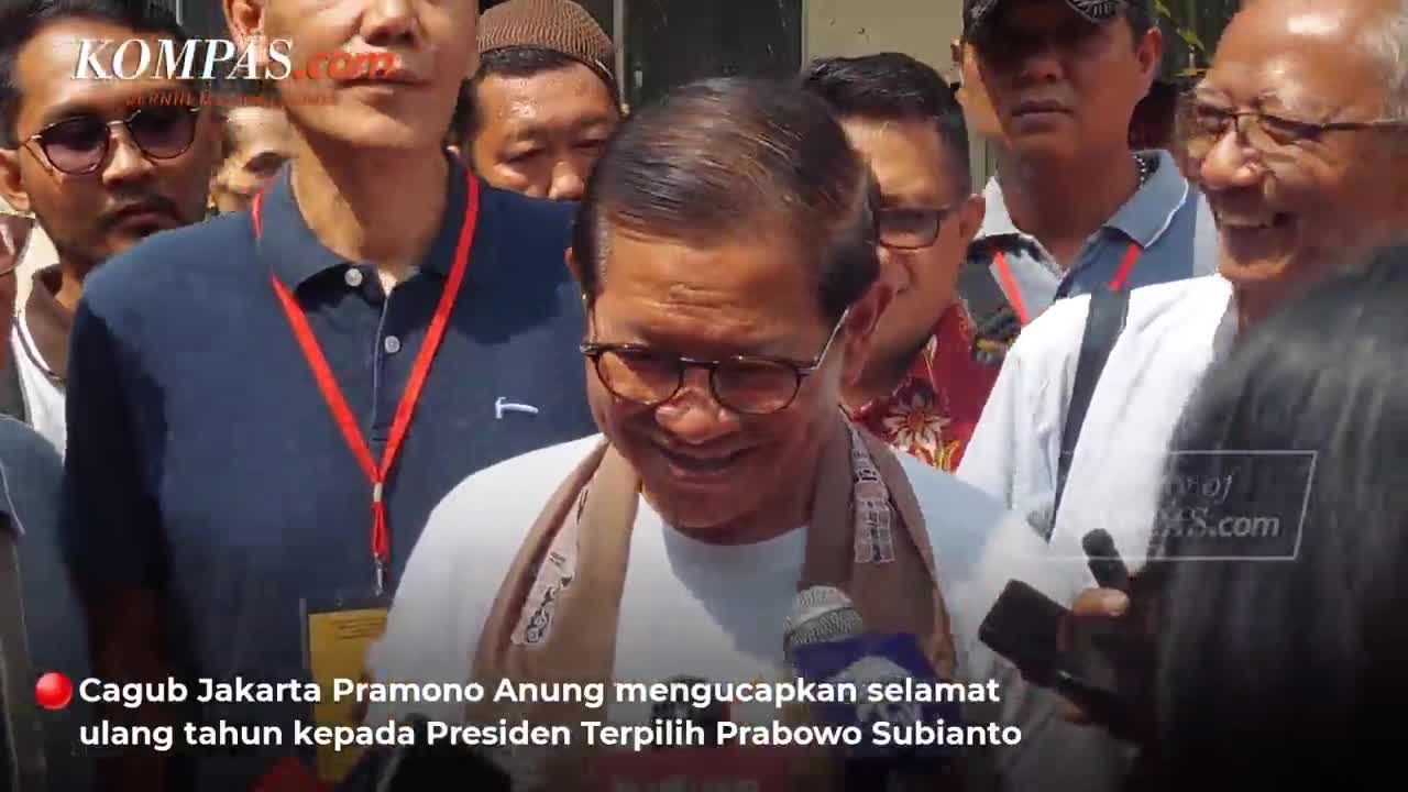 Berita Terkini Harian Pramono Anung Ucapkan Ulang Tahun Ke Prabowo Terbaru Hari Ini - Kompas.com
