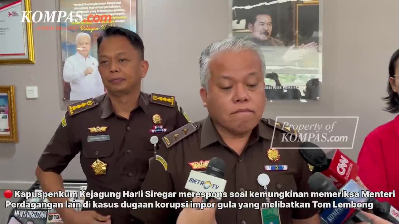 Berita Terkini Harian Kejaksaan Agung Tangkap Tom Lembong Terbaru Hari Ini - Kompas.com