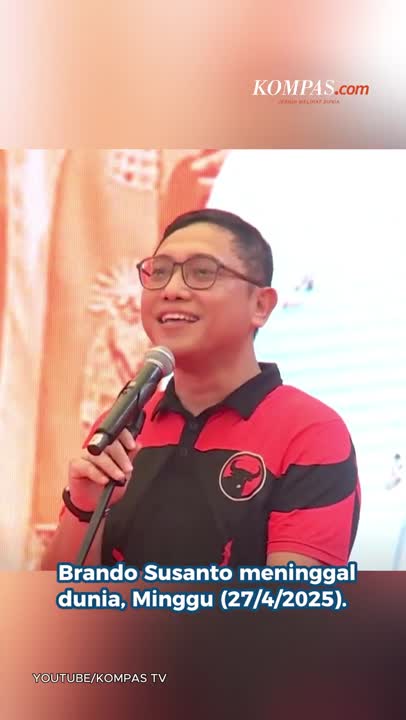 Brando Susanto Meninggal, Ambruk Saat Sambutan di Acara PDI-P