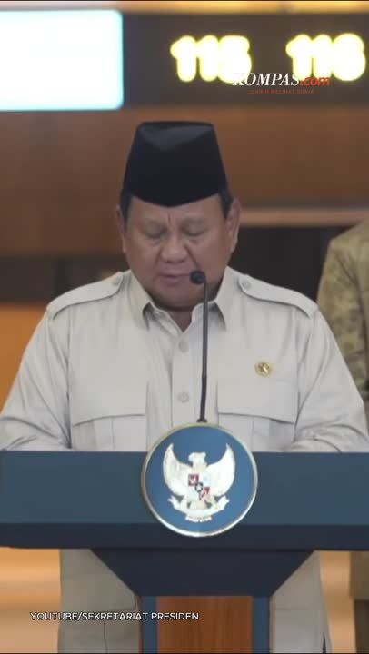 Momen Prabowo Celingukan Cari Menhan Sjafrie: Siapa Tahu Hilang