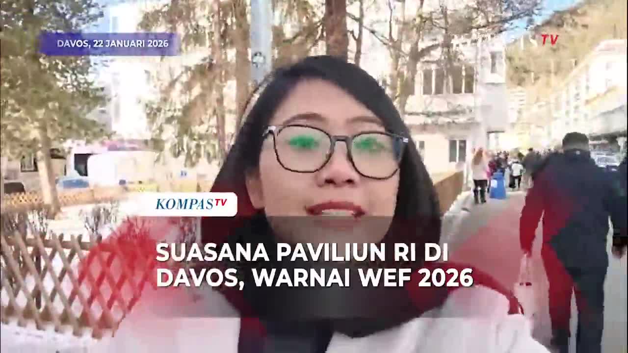 Video: Tengok! Suasana Paviliun Indonesia Warnai WEF Davos 2026